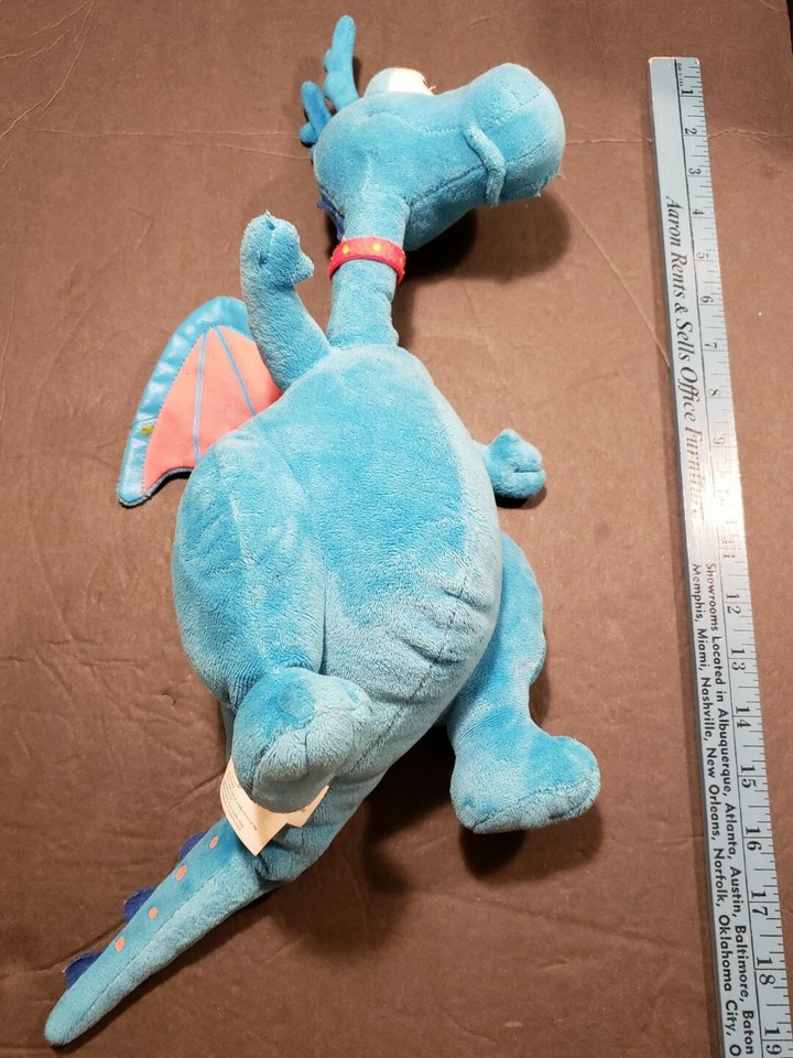 Disney Store Doc McStuffins Stuffy 15” Plush Talking Blue Dragon | eBay