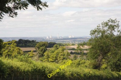 Photo 6x4 Didcot in the distance Cookley Green/SU6990 Zoomed in shot ...