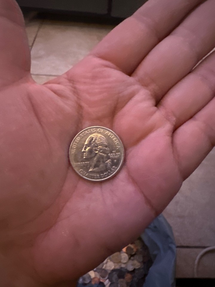 2004-P Wisconsin High Leaf Error Quarter Dollar Coin- Circulated ...