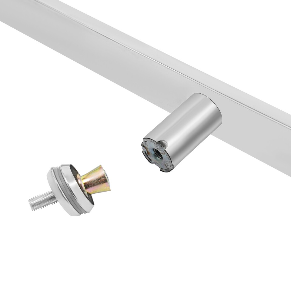 Commercial H Shape Door Handle Double Sided Stainless Sliding Push Pull ...