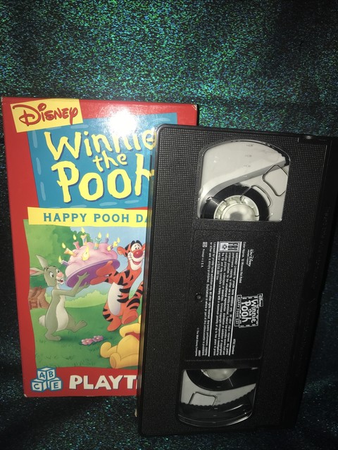 Winnie the Pooh - Pooh Playtime - Happy Pooh Day (VHS, 1996) for sale ...