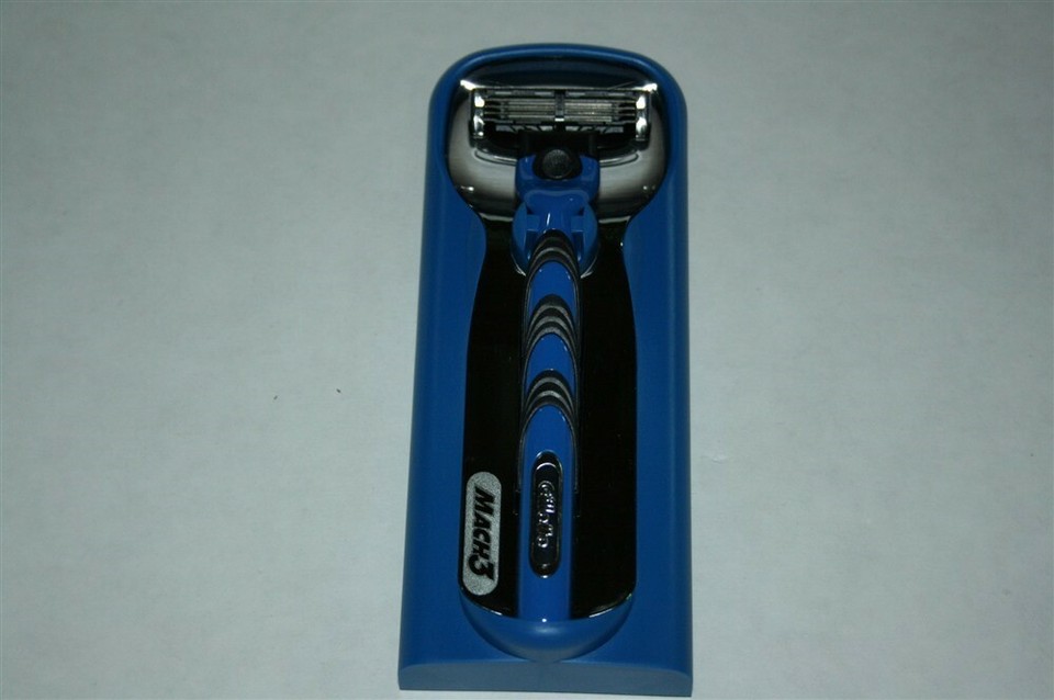 Original Gillette Mach3 Razor Fit Turbo M3 Power Blade Shaver Handle 2 ...