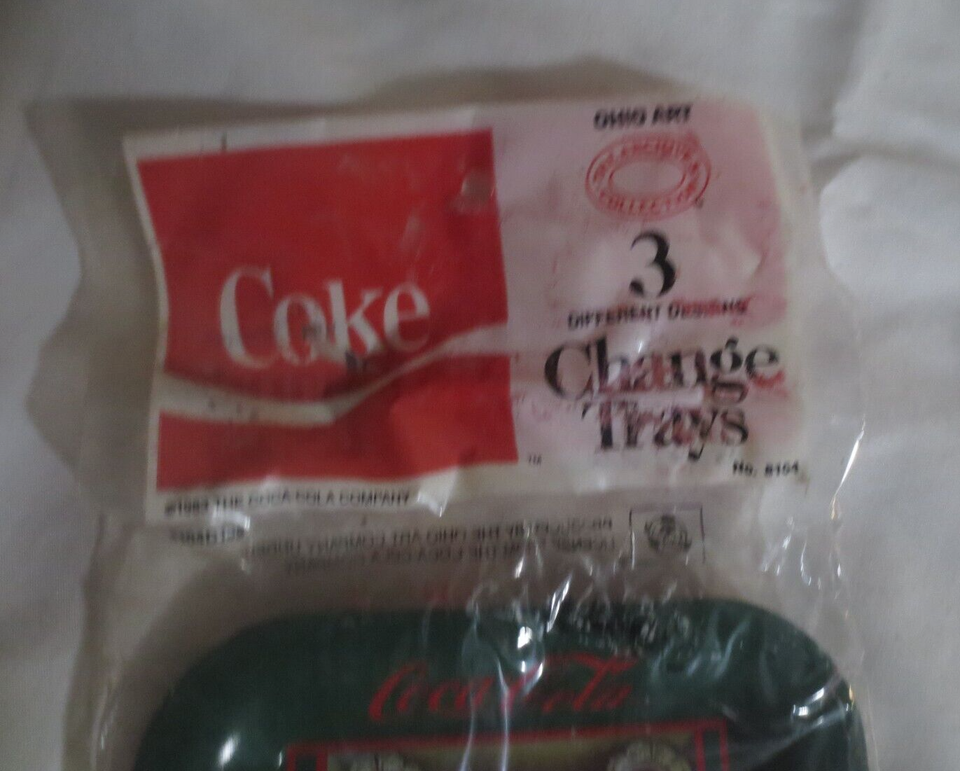 Set of three Coca Cola Change trays in package unopened | eBay