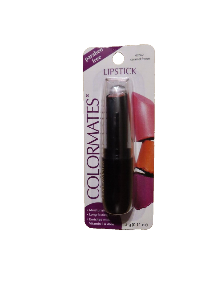 Colormates Lipstick #62662 Caramel Freeze Paraben Free .11 oz. NEW | eBay