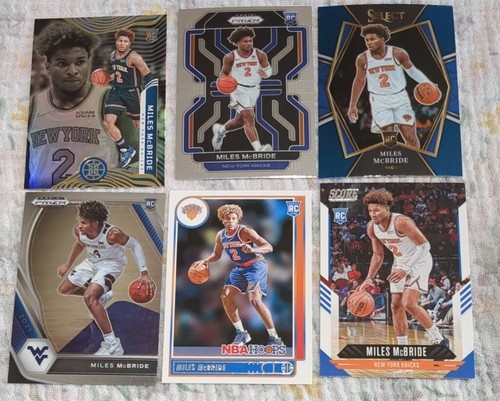 Miles McBride Rookie - Pick Your Card - New York Knicks & WVU ...
