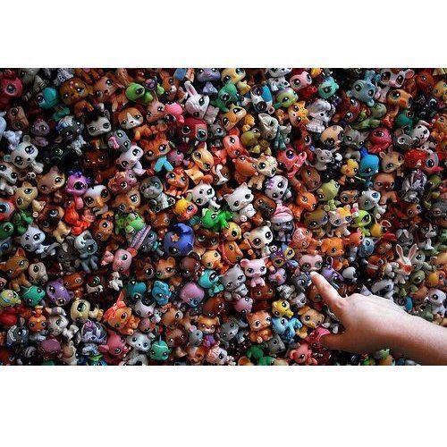 5x Random Littlest Pet Shop Collection LPS Figure Loose Toys Cute ...