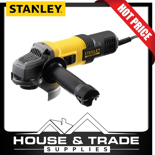 Stanley Fatmax Angle Grinder 125mm 850W FMEG220 Genuine Aussie Stock ...