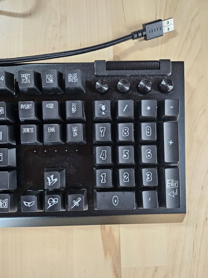 Custom Persona Razer BlackWidow V4 Pro Wired Mechanical Gaming Keyboard ...