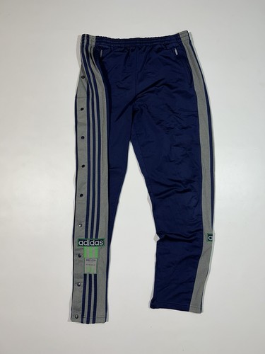 Adidas Rare Adibreak 90s Vintage Popper Bottoms Pants Blue Men Size L ...