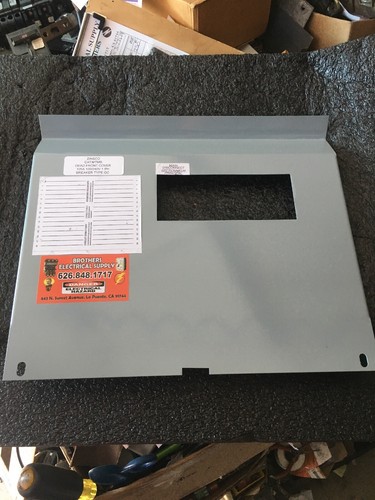 Zinsco 100-125 amp Circuit Breaker Panel Dead Front Cover | eBay