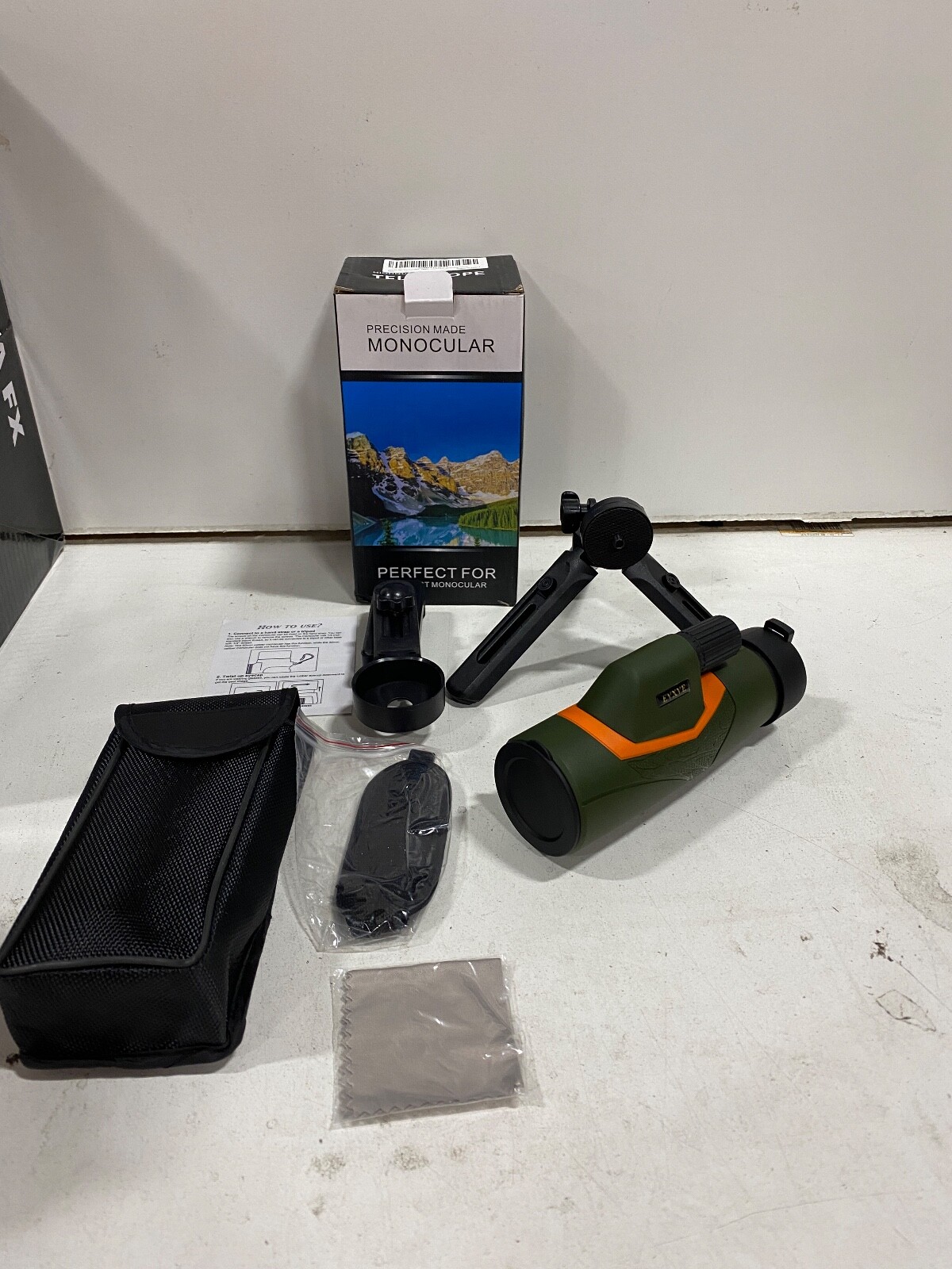 Precision Made Monocular - Compact - Green/Orange | eBay