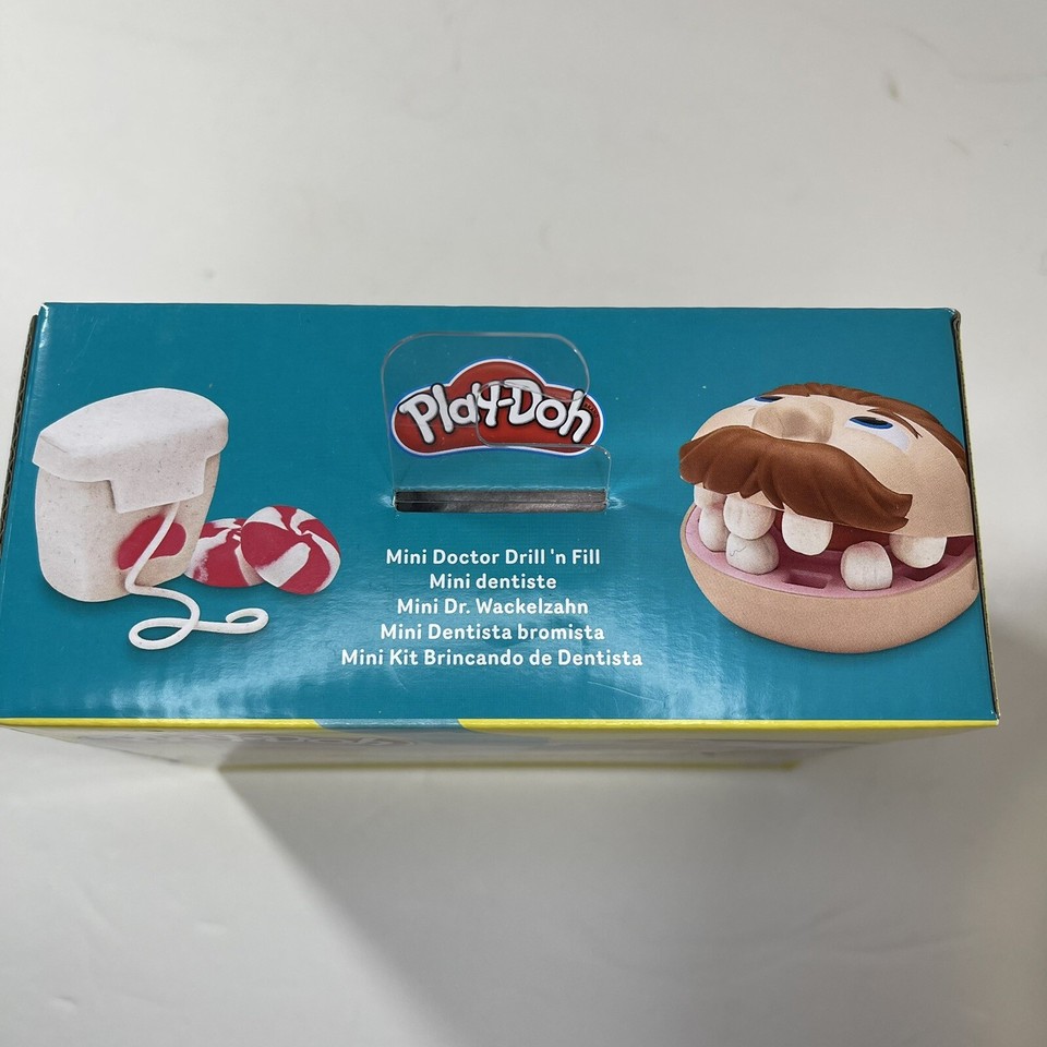 Play-Doh Dentist Set Play Dough Mini Doctor Drill ‘n Fill Model Sealed ...