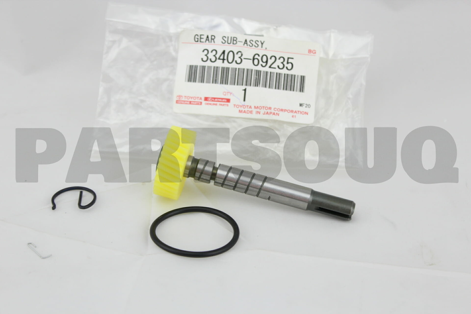 3340369235 Genuine Toyota GEAR SUB-ASSY, SPEEDOMETER DRIVEN (ATM) 33403 ...