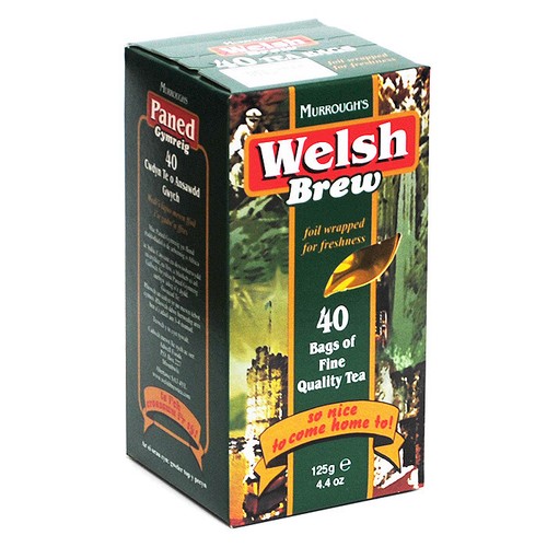 Welsh Brew Tea Bags By Murroughs Of Abertawe Paned Cymraeg Free UK ...