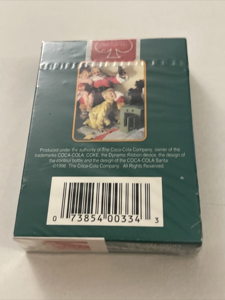 New Coca Cola Coke Card Deck Santa Claus Kids Christmas OC19 | eBay