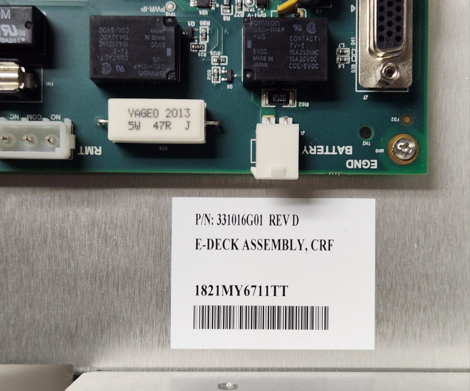 THERMO FISHER SCIENTIFIC 331016G01 Freezer Control Module 331370H01 E ...