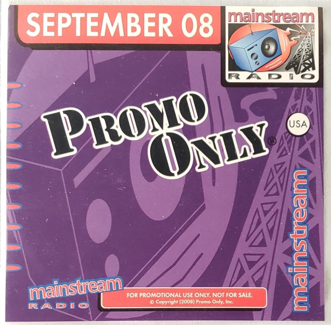 Promo Only CD - Mainstream Radio Series September 2008 - Promotional CD ...