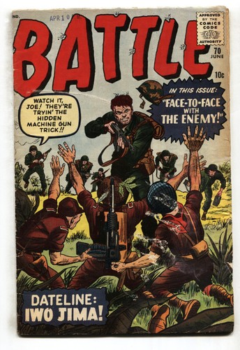 Battle #70 - 1960 - Atlas - G - comic book | eBay