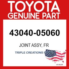 43040-0d030 Toyota Joint ASSY Front Drive Inboard RH 430400D030 Genuine ...