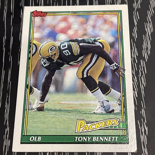 1991 Topps #452 TONY BENNETT Green Bay Packers | eBay