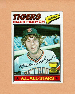 1977 Topps 265 Mark Fidrych Detroit Tigers Rookie Card Ex-Mt or Better ...