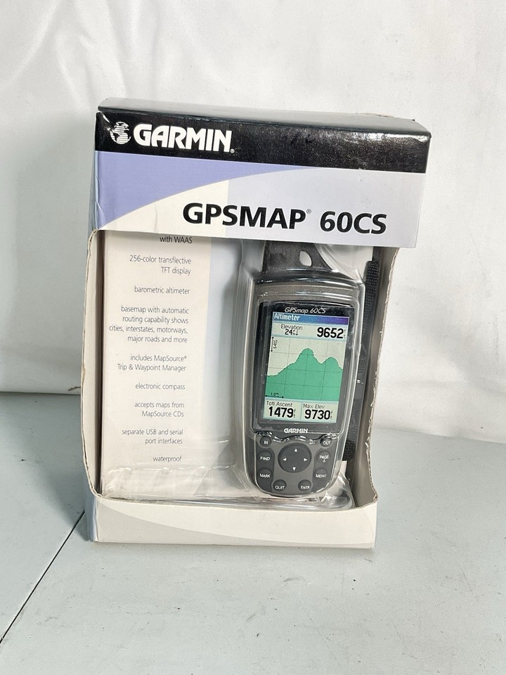 Garmin GPSMAP 60CS Handheld GPS OPEN BOX | eBay