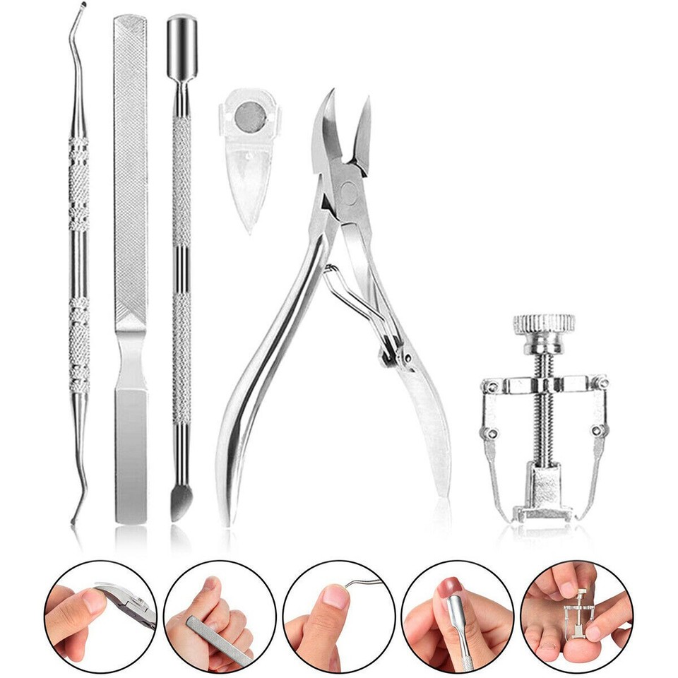 Pedicure Fixer Lifter Toe File Cleaner Hook Foot Care Treatment Toenail ...