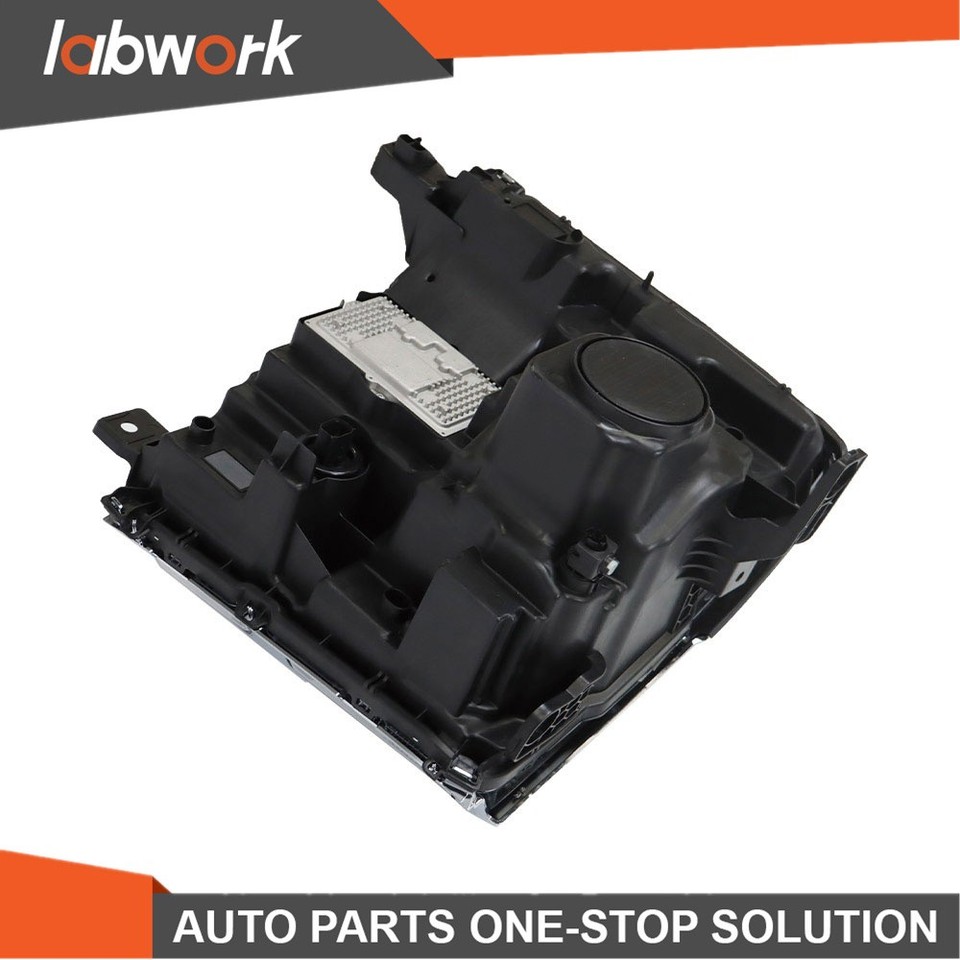 Labwork Headlight For Silverado 1500 2016-2018 LED Frame Chrome Housing ...