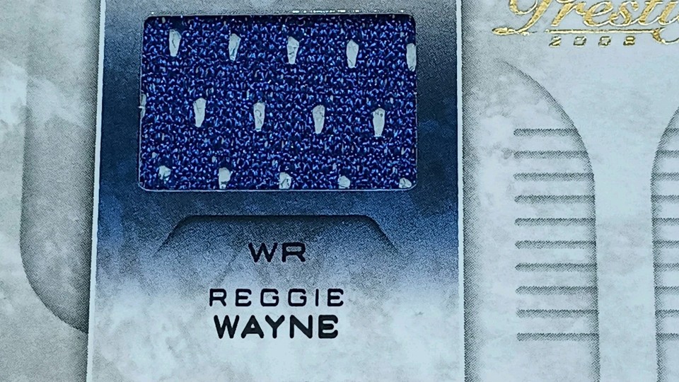 2008-PLAYOFF PRESTIGE-RANDY MOSS LEAGUE LEADERS DUAL JERSEY-/250 ...