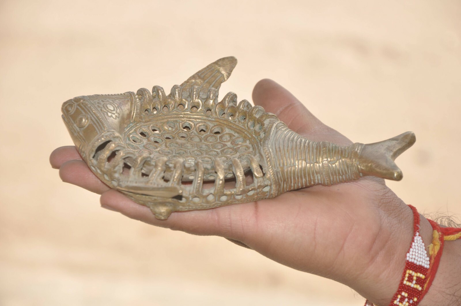 Vintage Brass Fish Shape Jali Cut Handcrafted Unique Soap Case ...