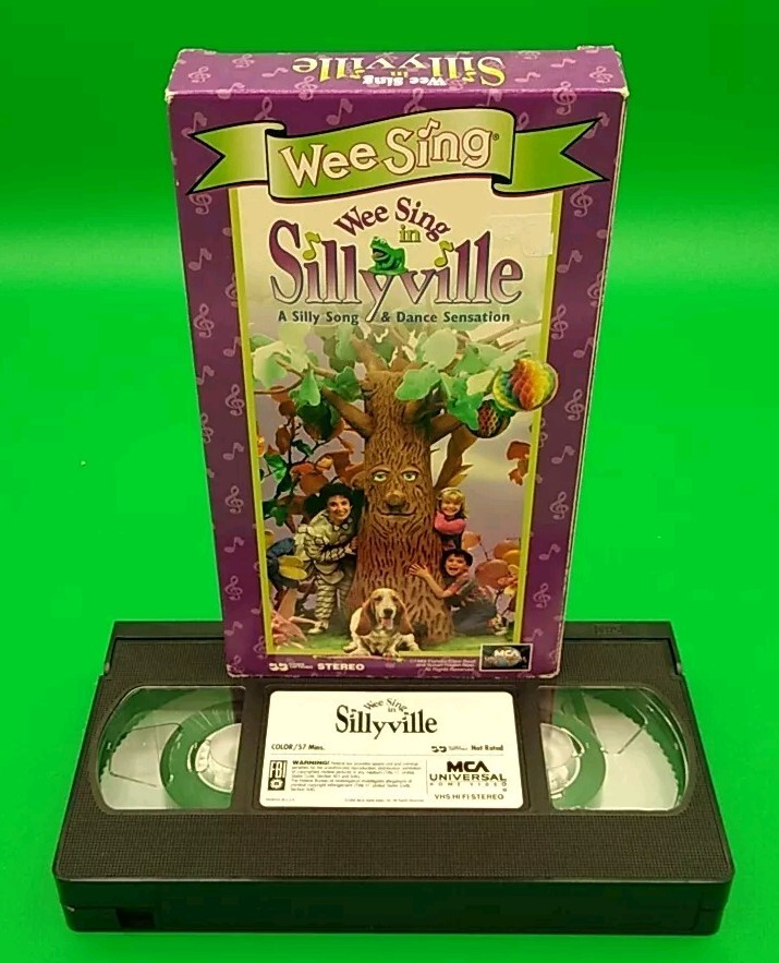Wee Sing in Sillyville VHS 1989 Video Tape Sing Along Children Price ...