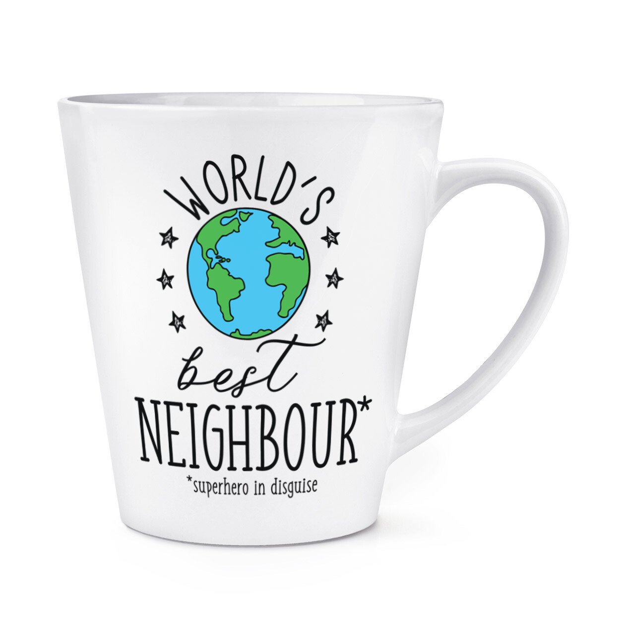 World's Best Neighbour 12oz Latte Mug Cup Funny Joke Favourite | eBay