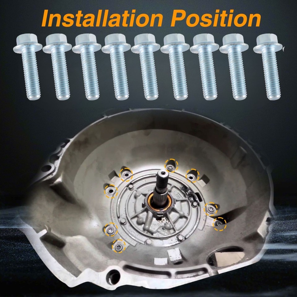 Bell Housing Bolts Set Kit Fit for Engine Transmission 4L60e 4L80e LS2 ...