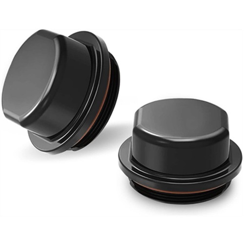 2 x Hub Dust Caps 1250-1750 lbs For Dexter Vortex 81143 48355v K71-G01 ...