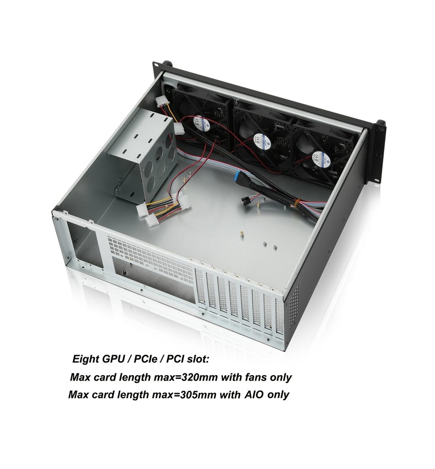 RackChoice 3U rackmount Server Chassis Support Liquid Cooling ...