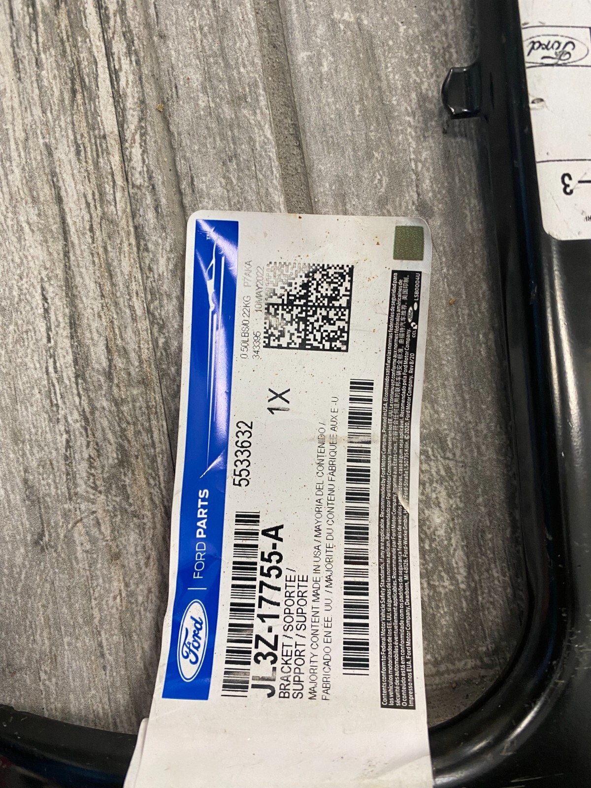 Ford Upper Bracket JL3Z-17754-A | eBay