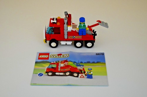 Lego Town Set Number 6670, Rescue Rig, Produced in 1993 | eBay