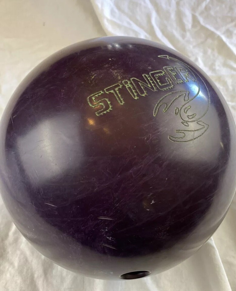 Ebonite Purple Stinger BOWLING Ball 13lb. Drilled USA, Ships Fast | eBay