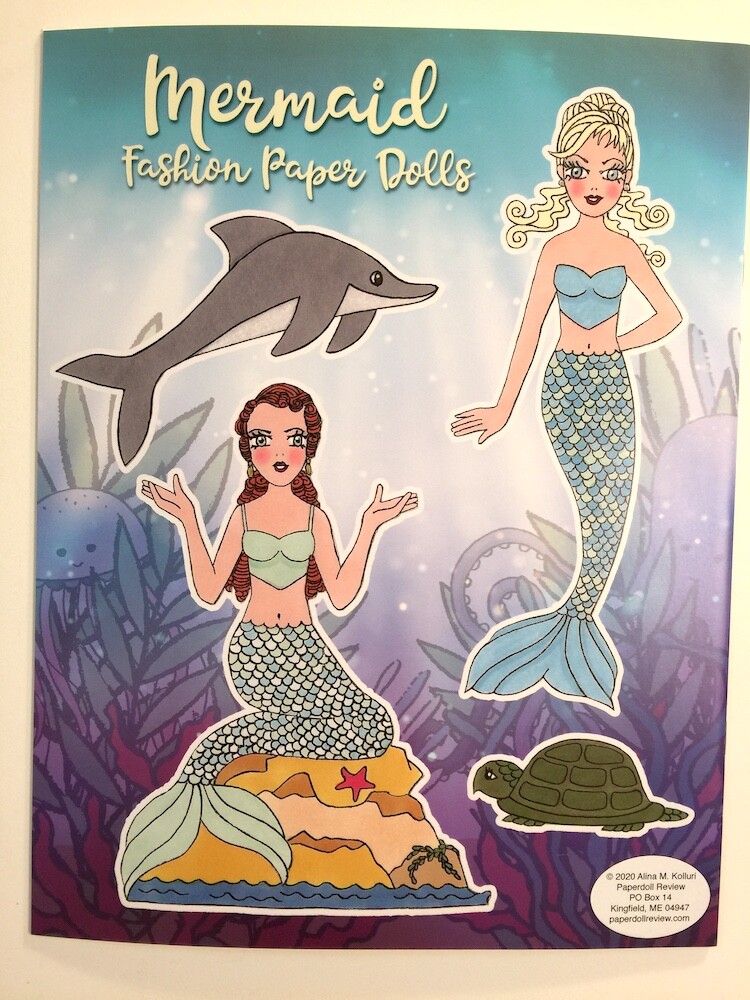 Mermaid Paper Dolls