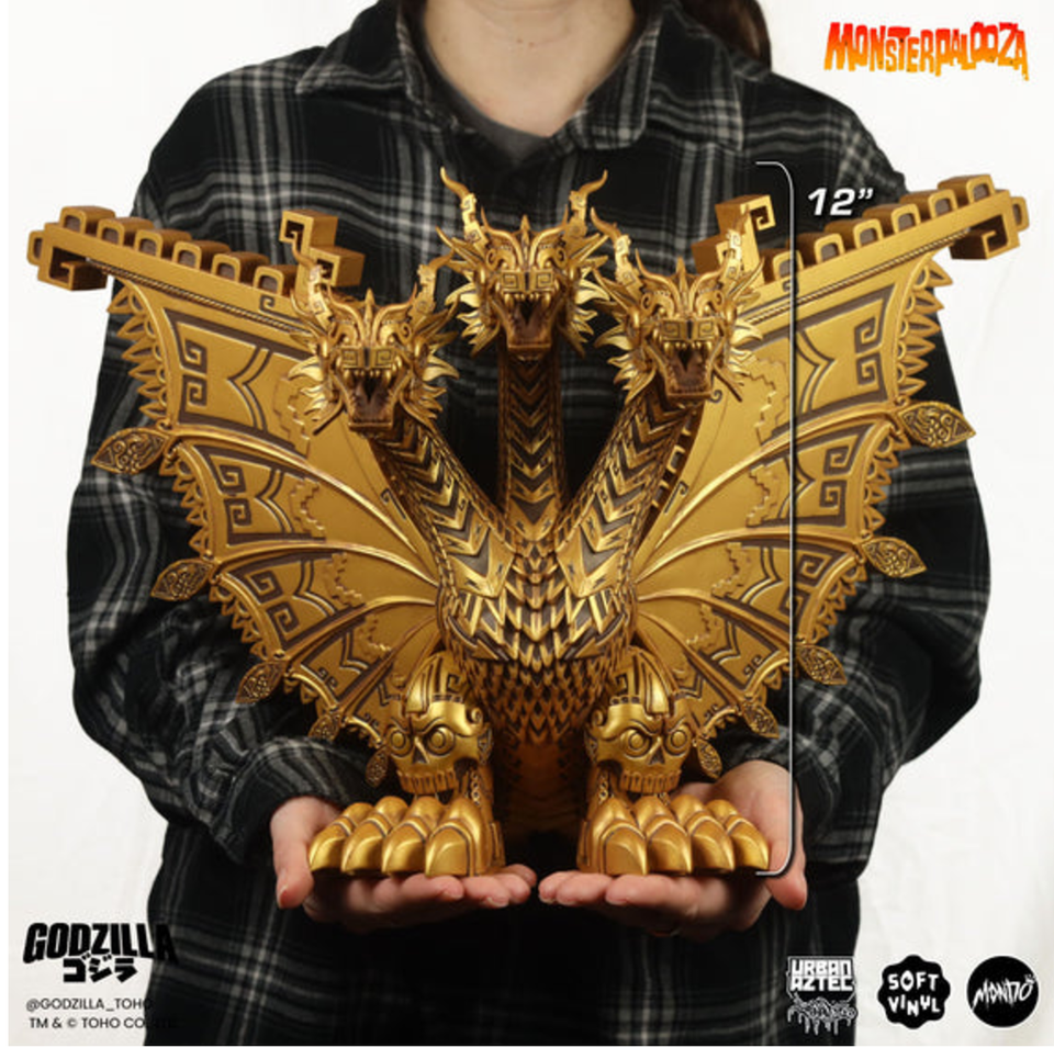 King Ghidorah - Mondo and Urban Aztec - Relic Variant - NEW - UK ...