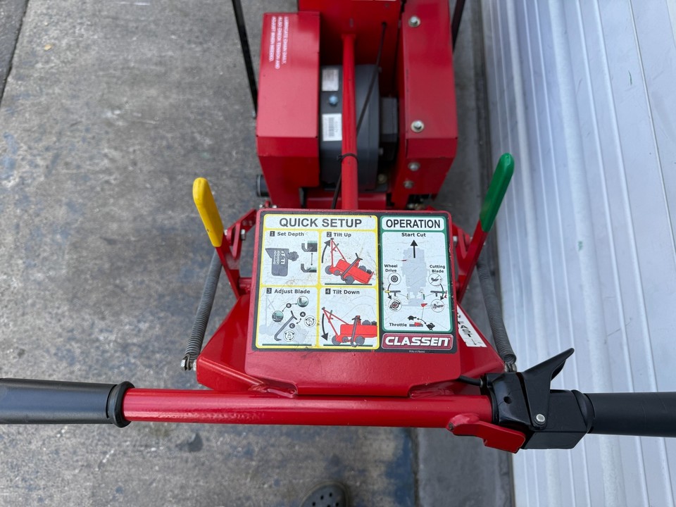 CLASSEN SC-18 Sod Cutter 18" Turf Remover Edger Trimmer Honda Late ...