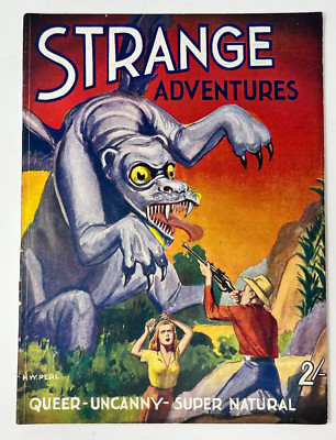 Strange Adventures #1 RARE Pulp Sci-Fi 1946 Norman Firth HIGH GRADE | eBay