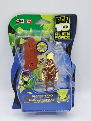 BEN 10 ALAN HEATBLAST 4 BANDAI ALIEN FORCE BEN 10 NEW OLD STOCK | eBay
