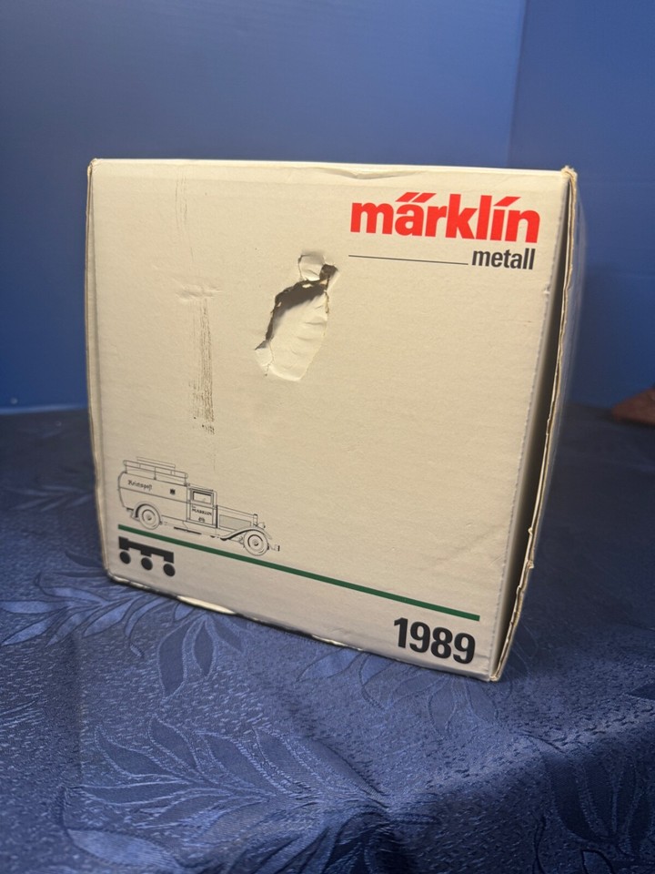 Marklin 1989 Reichspost Wind Up Delivery Truck With Box | eBay