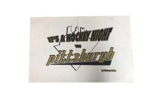 Pittsburgh Penguins NHL Hockey Night 15x25 Rally Towel White *NEW* | eBay