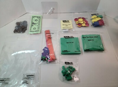 ETA CUISENAIRE ENVISION GRADES 3-4 STUDENT MATH MANIPULATIVE KITS HOME ...