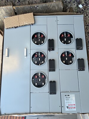 Eaton Multi Meter Pack 1MP5126R, 5 Socket, Bus: 600A NEW Open Box | eBay