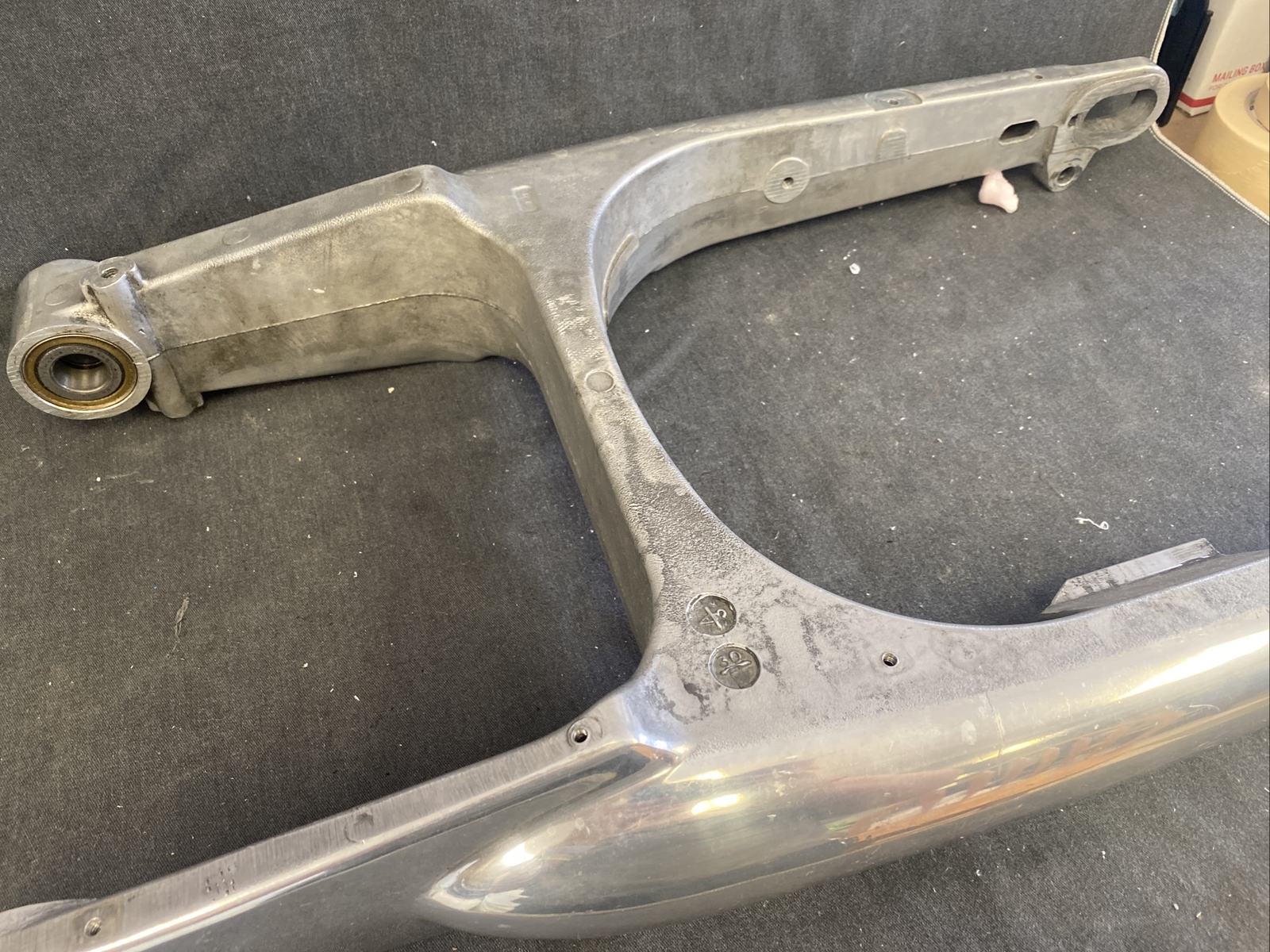 2002 2003 Harley Davidson V-Rod VRSC Vrod Rear Wheel Fork Swing Arm ...