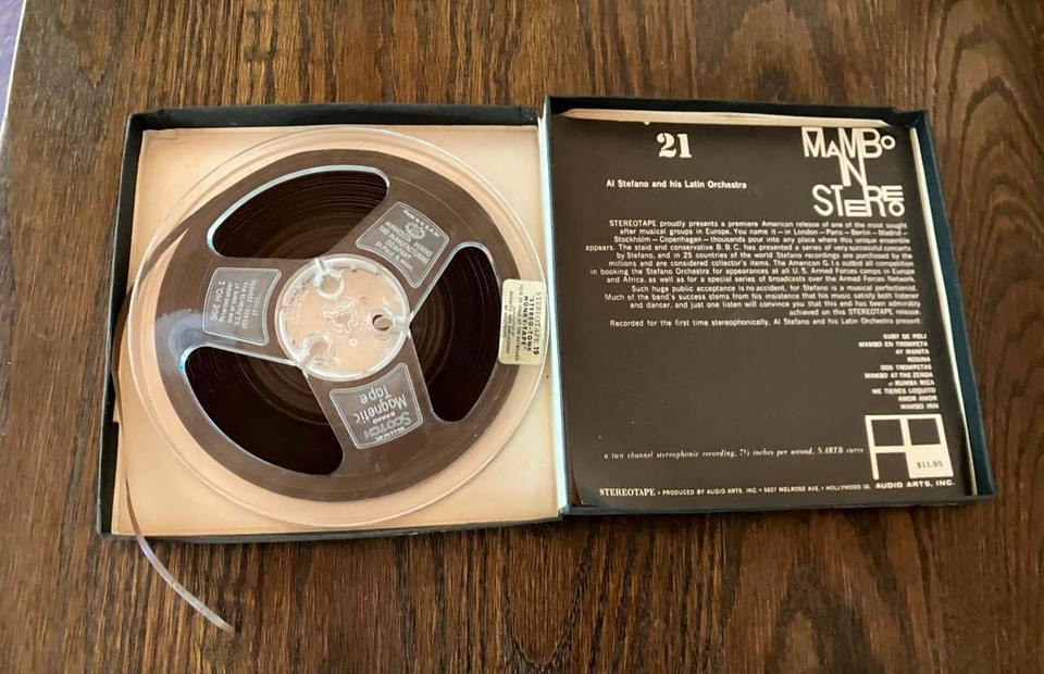Stereo-Tonk Honky-Tape Stereotape 19 2 Track Stereo Reel to Reel 7.5 ...