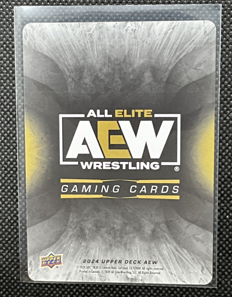 Skye Blue AEW Gaming Card AEW Upper Deck 2024 All Elite Wrestling ...